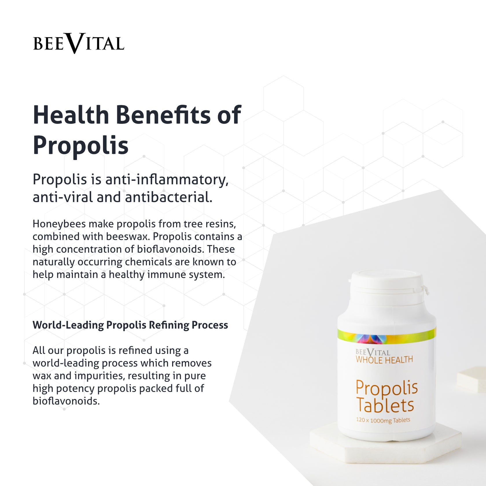 Propolis Tablets – BeeVital Propolis